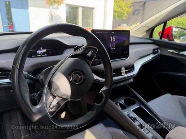 Red Skoda Enyaq 2022 in Tallinn, with an engine capacity of 0.00 L and mileage of 62 thousand km for 26000 €, photo 7 on AUTOMOTO.COM.LV