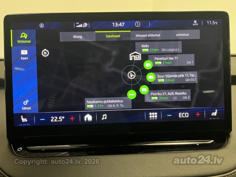 Шкода Enyaq 2024 в Таллин, объемом двигателя 0.00 л и пробегом 24 тыс. км за 36000 €, фото 23 на AUTOMOTO.COM.LV