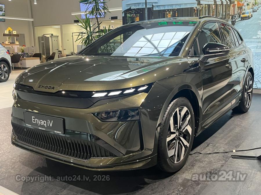Skoda Enyaq 2026 in Tallinn, with an engine capacity of 0.00 L and mileage of 0 thousand km for 54900 €, photo 1 on AUTOMOTO.COM.LV