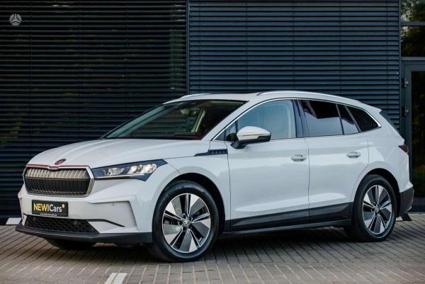 Balts Skoda Enyaq 2022 Plungė, ar dzinēja tilpumu 0.00 L un nobraukumu 124 tūkst. km par 26500 €, foto 3 vietnē AUTOMOTO.COM.LV