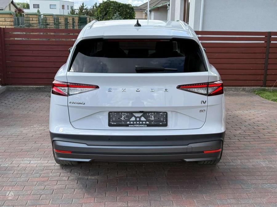Balts Skoda Enyaq 2022 Šauļi, ar dzinēja tilpumu 0.00 L un nobraukumu 178 tūkst. km par 25190 €, foto 8 vietnē AUTOMOTO.COM.LV