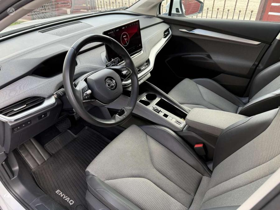 Balts Skoda Enyaq 2022 Šauļi, ar dzinēja tilpumu 0.00 L un nobraukumu 178 tūkst. km par 25190 €, foto 13 vietnē AUTOMOTO.COM.LV