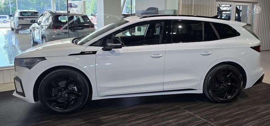 Balts Skoda Enyaq 2023 Šauļi, ar dzinēja tilpumu 0.00 L un nobraukumu 122 tūkst. km par 29900 €, foto 7 vietnē AUTOMOTO.COM.LV