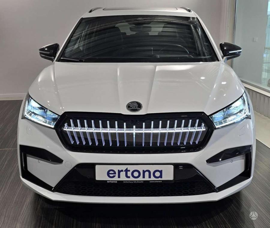 Balts Skoda Enyaq 2023 Šauļi, ar dzinēja tilpumu 0.00 L un nobraukumu 122 tūkst. km par 29900 €, foto 10 vietnē AUTOMOTO.COM.LV