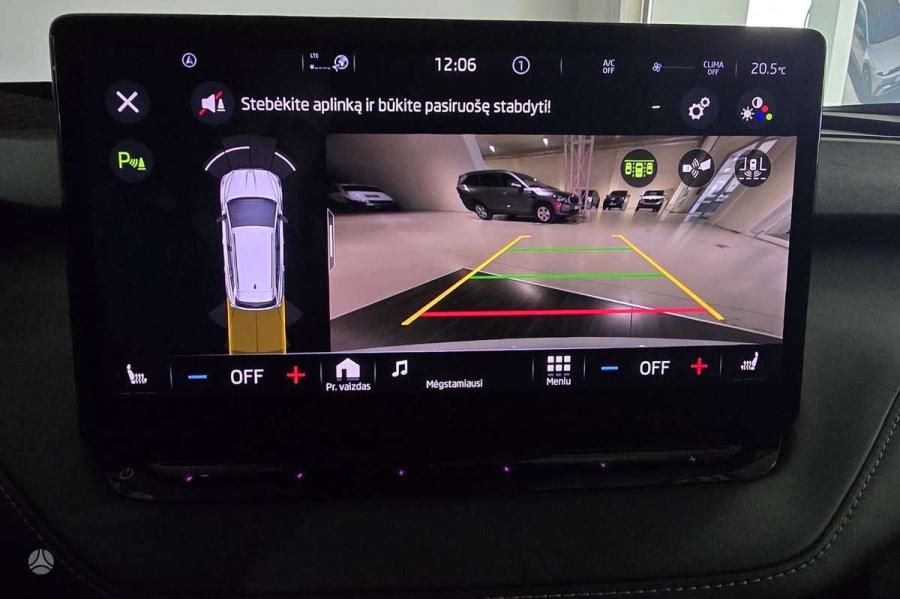 Balts Skoda Enyaq 2023 Šauļi, ar dzinēja tilpumu 0.00 L un nobraukumu 122 tūkst. km par 29900 €, foto 28 vietnē AUTOMOTO.COM.LV