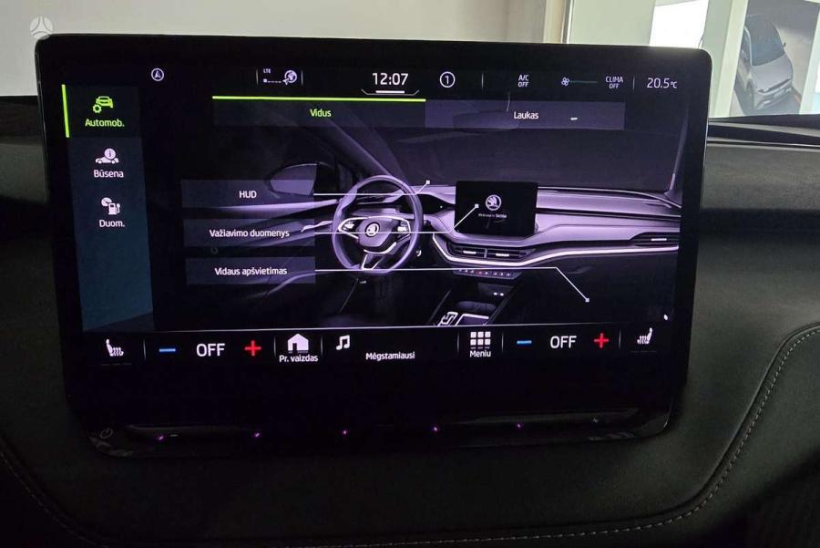 Balts Skoda Enyaq 2023 Šauļi, ar dzinēja tilpumu 0.00 L un nobraukumu 122 tūkst. km par 29900 €, foto 29 vietnē AUTOMOTO.COM.LV