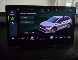 Balts Skoda Enyaq 2023 Šauļi, ar dzinēja tilpumu 0.00 L un nobraukumu 122 tūkst. km par 29900 €, foto 30 vietnē AUTOMOTO.COM.LV