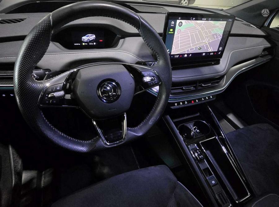 Balts Skoda Enyaq 2023 Šauļi, ar dzinēja tilpumu 0.00 L un nobraukumu 122 tūkst. km par 29900 €, foto 44 vietnē AUTOMOTO.COM.LV