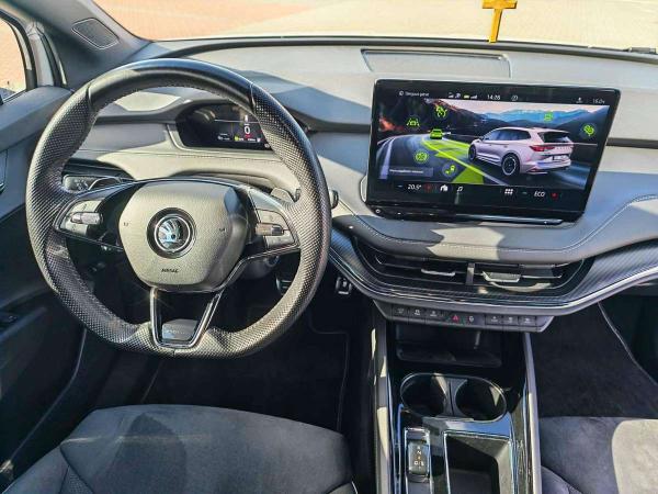 Шкода Enyaq 2023 в Клайпеда на AUTOMOTO.COM.LV Белый Шкода Enyaq 2023 в Клайпеда, объемом двигателя 0.00 л и пробегом 58 тыс. км за 28700 €, фото 9 на AUTOMOTO.COM.LV