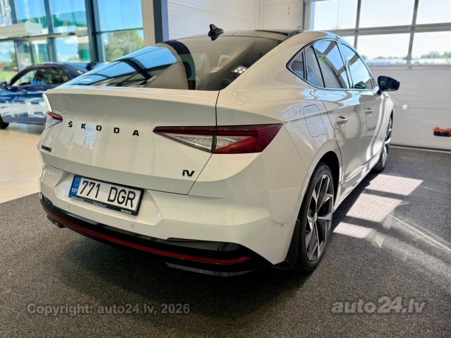 Balts Skoda Enyaq 2023 Rakvere, ar dzinēja tilpumu 0.00 L un nobraukumu 77 tūkst. km par 45996 €, foto 5 vietnē AUTOMOTO.COM.LV