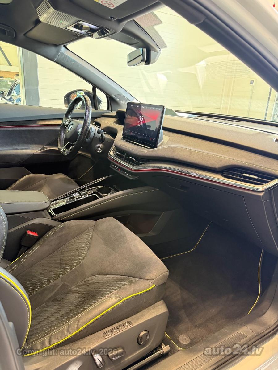 Balts Skoda Enyaq 2023 Rakvere, ar dzinēja tilpumu 0.00 L un nobraukumu 77 tūkst. km par 45996 €, foto 7 vietnē AUTOMOTO.COM.LV