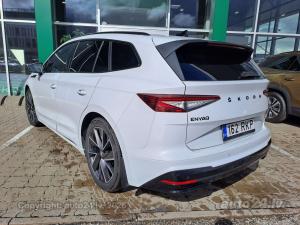 White Skoda Enyaq 2022 in Tartu, with an engine capacity of 0.00 L and mileage of 106 thousand km for 29900 €, photo 3 on AUTOMOTO.COM.LV