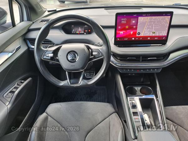 White Skoda Enyaq 2022 in Tartu, with an engine capacity of 0.00 L and mileage of 106 thousand km for 29900 €, photo 4 on AUTOMOTO.COM.LV