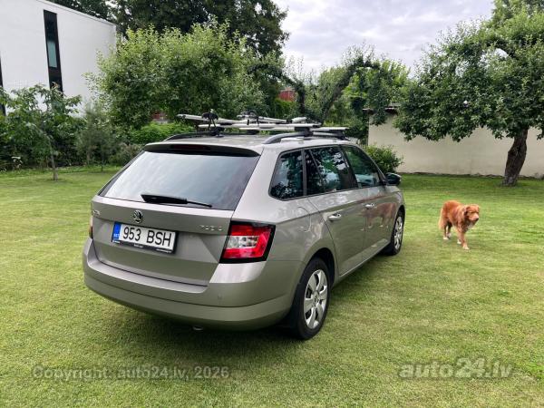 Beige Skoda Fabia 2016 in Tallinn, with an engine capacity of 1.20 L and mileage of 103 thousand km for 7990 €, photo 4 on AUTOMOTO.COM.LV