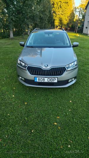 Beige Skoda Fabia 2019 in Parnu, with an engine capacity of 1.00 L and mileage of 93 thousand km for 8500 €, photo  on AUTOMOTO.COM.LV
