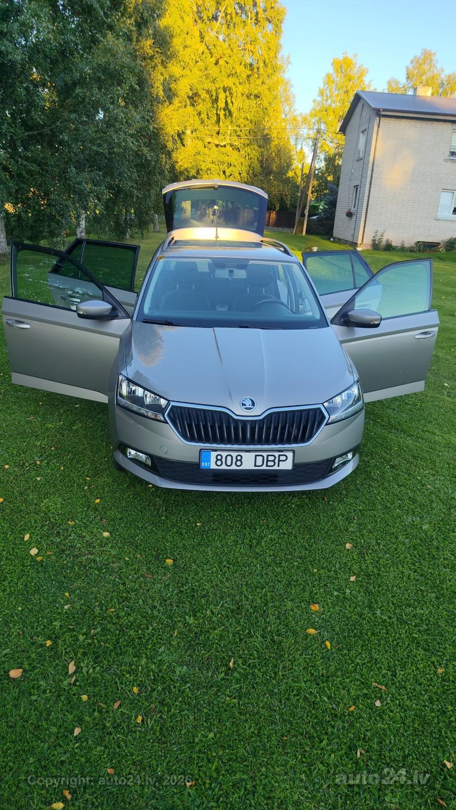 Smilšu krāsa Skoda Fabia 2019 Pērnava, ar dzinēja tilpumu 1.00 L un nobraukumu 93 tūkst. km par 8500 €, foto 4 vietnē AUTOMOTO.COM.LV