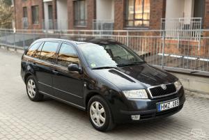 Melns Skoda Fabia 2004 Viļņa, ar dzinēja tilpumu 1.90 L un nobraukumu 311 tūkst. km par 850 €, foto  vietnē AUTOMOTO.COM.LV