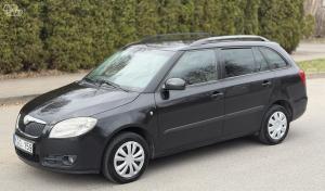Melns Skoda Fabia 2009 Viļņa, ar dzinēja tilpumu 1.40 L un nobraukumu 260 tūkst. km par 1500 €, foto  vietnē AUTOMOTO.COM.LV