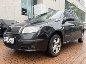 Черный Шкода Фабия 2005 в Рига, объемом двигателя 1.40 л и пробегом 0 тыс. км за 1600 €, фото 5 на AUTOMOTO.COM.LV