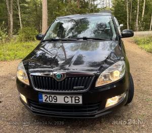 Black Skoda Fabia 2011 in Tallinn, with an engine capacity of 1.20 L and mileage of 251 thousand km for 2500 €, photo 9 on AUTOMOTO.COM.LV