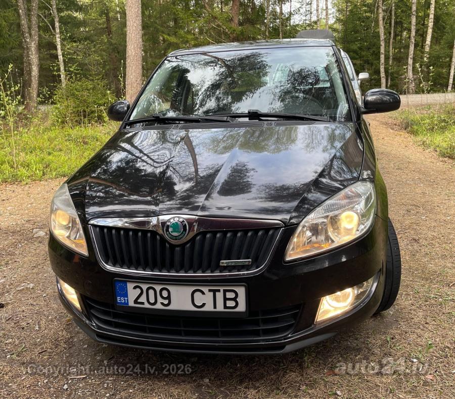 Black Skoda Fabia 2011 in Tallinn, with an engine capacity of 1.20 L and mileage of 251 thousand km for 2500 €, photo 9 on AUTOMOTO.COM.LV