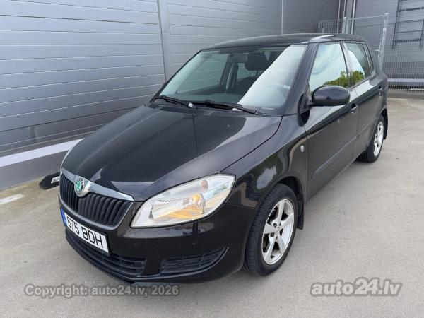 Black Skoda Fabia 2011 in Tallinn, with an engine capacity of 1.20 L and mileage of 97 thousand km for 2995 €, photo 1 on AUTOMOTO.COM.LV