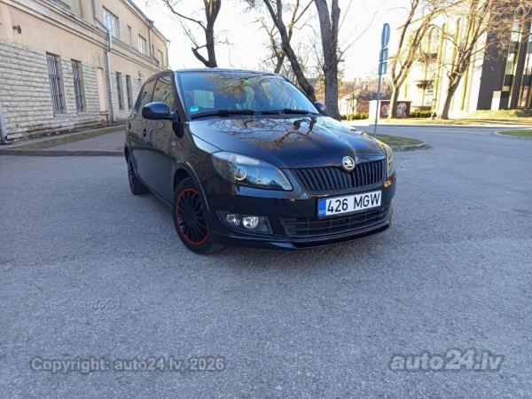 Black Skoda Fabia 2014 in Tallinn, with an engine capacity of 1.60 L and mileage of 234 thousand km for 4500 €, photo 1 on AUTOMOTO.COM.LV