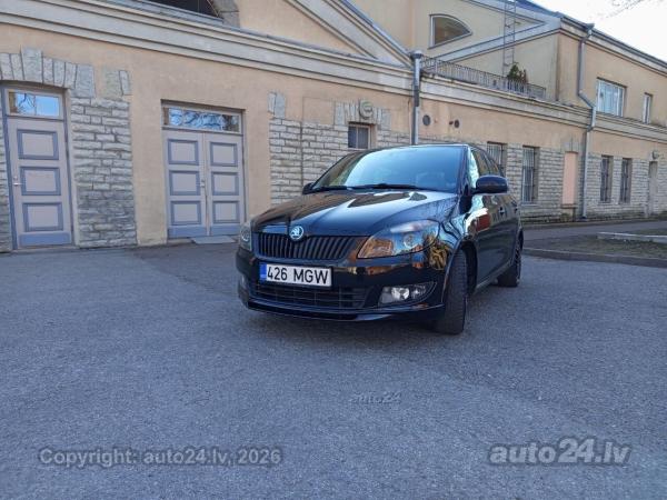 Black Skoda Fabia 2014 in Tallinn, with an engine capacity of 1.60 L and mileage of 234 thousand km for 4500 €, photo 5 on AUTOMOTO.COM.LV