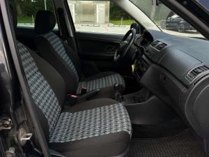Black Skoda Fabia 2014 in Rokiskis, with an engine capacity of 1.20 L and mileage of 69 thousand km for 4299 €, photo 15 on AUTOMOTO.COM.LV