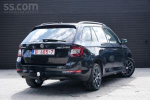 Black Skoda Fabia 2019 in Riga, with an engine capacity of 1.00 L and mileage of 198 thousand km for 8190 €, photo 4 on AUTOMOTO.COM.LV