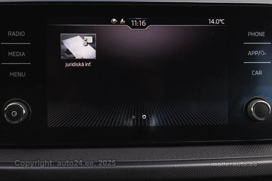 Melns Skoda Fabia 2022 Ventspils, ar dzinēja tilpumu 1.00 L un nobraukumu 74 tūkst. km par 13210 €, foto 29 vietnē AUTOMOTO.COM.LV