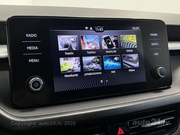 Black Skoda Fabia 2022 in Tallinn, with an engine capacity of 1.00 L and mileage of 82 thousand km for 14700 €, photo 8 on AUTOMOTO.COM.LV