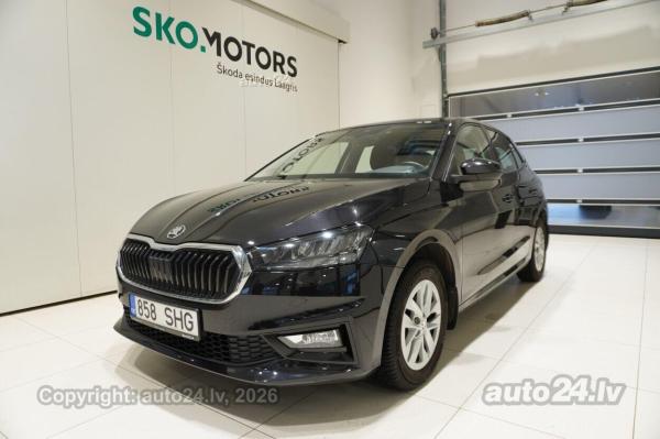 Melns Skoda Fabia 2023 Tallina, ar dzinēja tilpumu 1.00 L un nobraukumu 35 tūkst. km par 13900 €, foto 1 vietnē AUTOMOTO.COM.LV