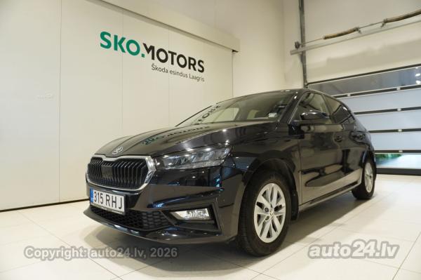 Black Skoda Fabia 2023 in Tallinn, with an engine capacity of 1.00 L and mileage of 26 thousand km for 14900 €, photo 1 on AUTOMOTO.COM.LV