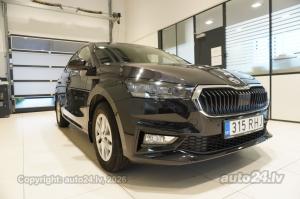 Black Skoda Fabia 2023 in Tallinn, with an engine capacity of 1.00 L and mileage of 26 thousand km for 14900 €, photo 5 on AUTOMOTO.COM.LV