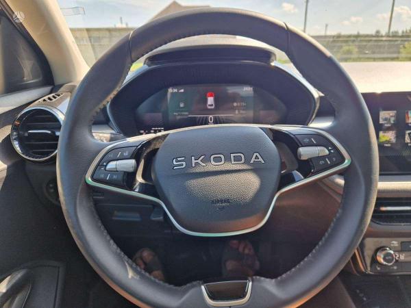 Melns Skoda Fabia 2025 Kauņa, ar dzinēja tilpumu 1.00 L un nobraukumu 13 tūkst. km par 12100 €, foto 10 vietnē AUTOMOTO.COM.LV