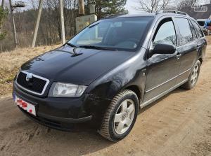 Black Skoda Fabia 2004 in Utena, with an engine capacity of 1.90 L and mileage of 409 thousand km for 1400 €, photo 2 on AUTOMOTO.COM.LV