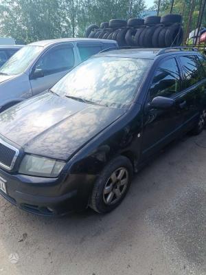 Black Skoda Fabia 2004 in Kaunas, with an engine capacity of 1.90 L and mileage of 250 thousand km for 300 €, photo 3 on AUTOMOTO.COM.LV