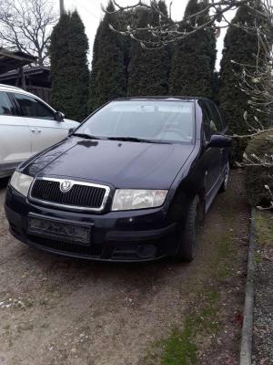 Melns Skoda Fabia 2005 Kauņa, ar dzinēja tilpumu 1.90 L un nobraukumu 314 tūkst. km par 750 €, foto  vietnē AUTOMOTO.COM.LV