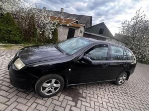 Black Skoda Fabia 2006 in Vilnius, with an engine capacity of 1.20 L and mileage of 109 thousand km for 1850 €, photo  on AUTOMOTO.COM.LV