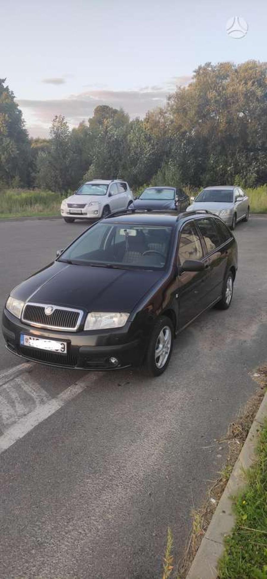 Melns Skoda Fabia 2007 Viļņa, ar dzinēja tilpumu 1.42 L un nobraukumu 282 tūkst. km par 990 €, foto 3 vietnē AUTOMOTO.COM.LV