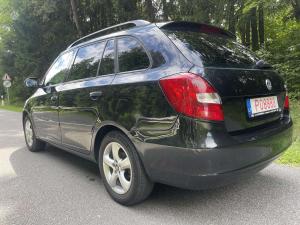 Black Skoda Fabia 2010 in Vilnius, with an engine capacity of 1.42 L and mileage of 363 thousand km for 1699 €, photo 6 on AUTOMOTO.COM.LV