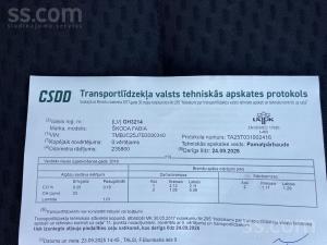 Черный Шкода Фабия 2011 в Талси, объемом двигателя 1.40 л и пробегом 236 тыс. км за 3999 €, фото 19 на AUTOMOTO.COM.LV