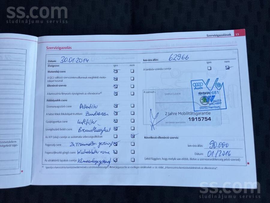 Черный Шкода Фабия 2011 в Талси, объемом двигателя 1.40 л и пробегом 236 тыс. км за 3999 €, фото 21 на AUTOMOTO.COM.LV