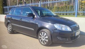 Black Skoda Fabia 2011 in Vilnius, with an engine capacity of 1.40 L and mileage of 205 thousand km for 2888 €, photo 7 on AUTOMOTO.COM.LV