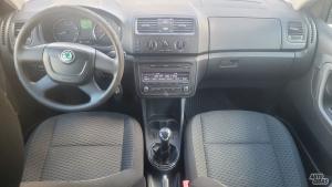 Black Skoda Fabia 2011 in Vilnius, with an engine capacity of 1.40 L and mileage of 205 thousand km for 2888 €, photo 15 on AUTOMOTO.COM.LV