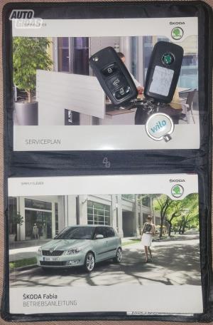 Black Skoda Fabia 2011 in Vilnius, with an engine capacity of 1.40 L and mileage of 205 thousand km for 2888 €, photo 33 on AUTOMOTO.COM.LV