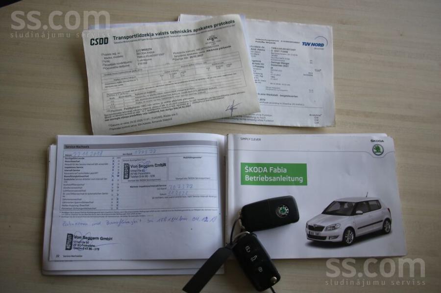 Melns Skoda Fabia 2012 Tukums, ar dzinēja tilpumu 1.60 L un nobraukumu 216 tūkst. km par 3568 €, foto 24 vietnē AUTOMOTO.COM.LV