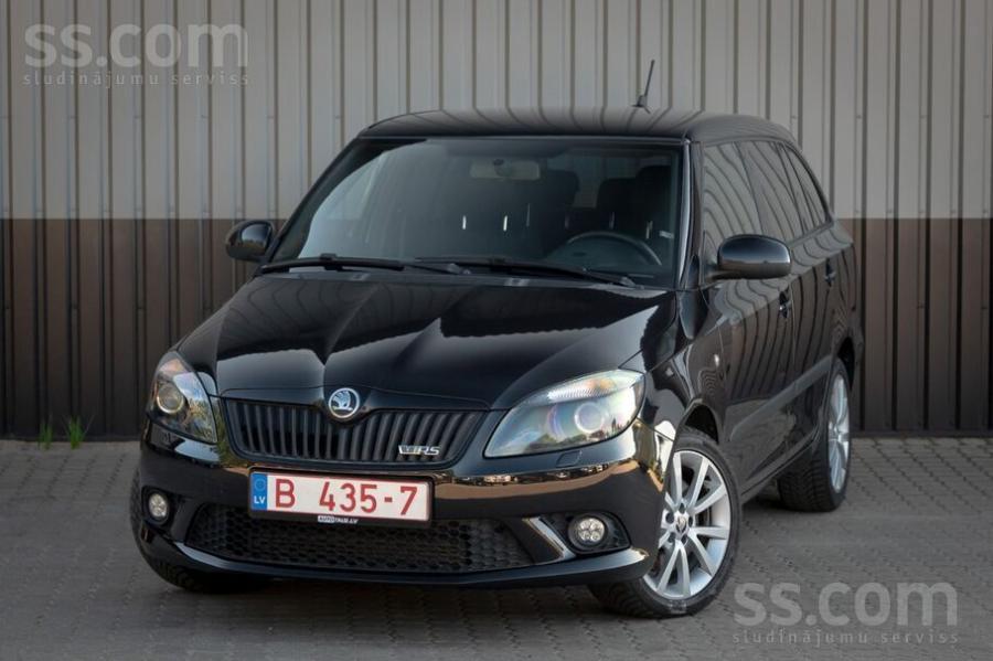 Melns Skoda Fabia 2013 Talsi, ar dzinēja tilpumu 1.40 L un nobraukumu 148 tūkst. km par 6490 €, foto 4 vietnē AUTOMOTO.COM.LV