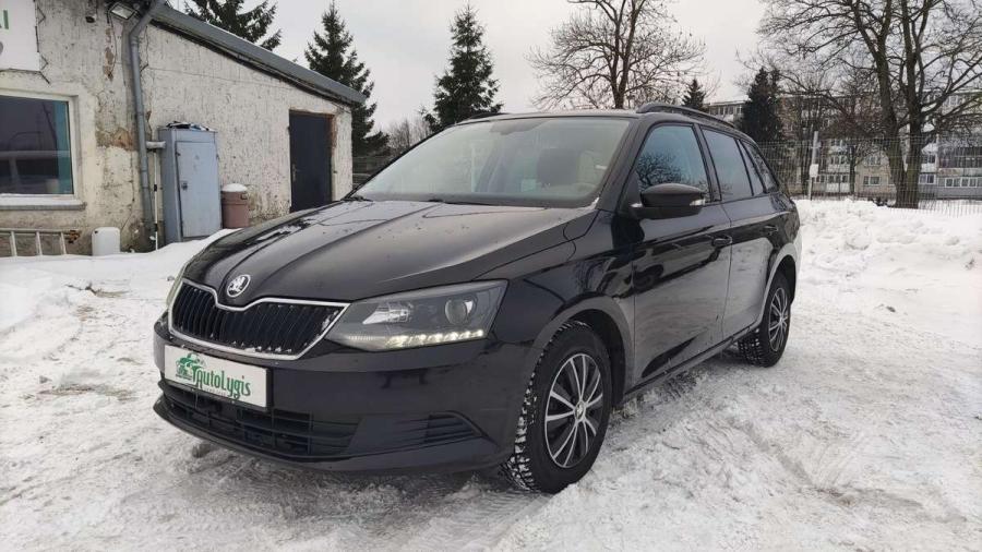 Melns Skoda Fabia 2015 Klaipėda, ar dzinēja tilpumu 1.42 L un nobraukumu 230 tūkst. km par 5150 €, foto 1 vietnē AUTOMOTO.COM.LV